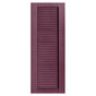 Alpha Shutters Straight Top Full-style Open Louver Shutters Pair ...
