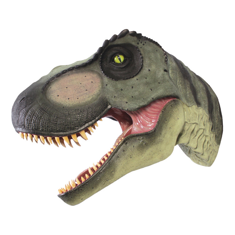 Design Toscano Giant Tyrannosaurus Rex Dinosaur Wall Trophy | Wayfair.ca