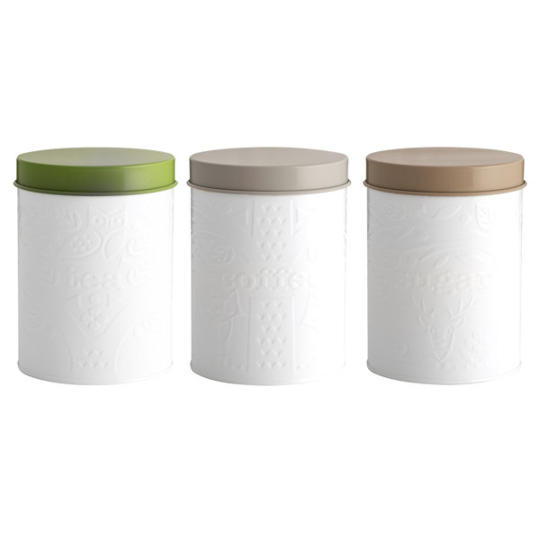 Mason Cash In The Forest Tea, Coffee, Sugar Canister Set | Wayfair
