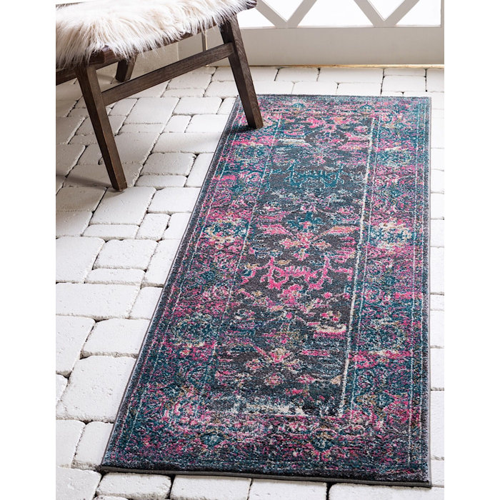 Bungalow Rose Mumford Pink Rug | Wayfair