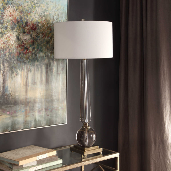 Longshore Tides Macy Glass Table Lamp | Wayfair