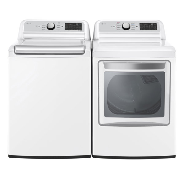 LG 7.3 Cubic Feet Gas Stackable Dryer with Sensor Dry | Wayfair
