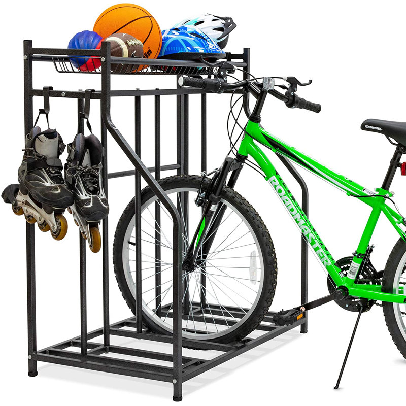 WFX Utility™ Freestanding Bike Storage Rack And Sports Organizer For ...