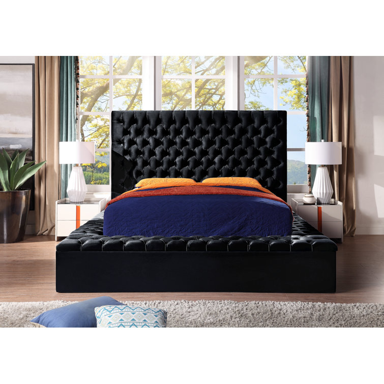 Mercer41 Emogene Upholstered Storage Bed & Reviews | Wayfair