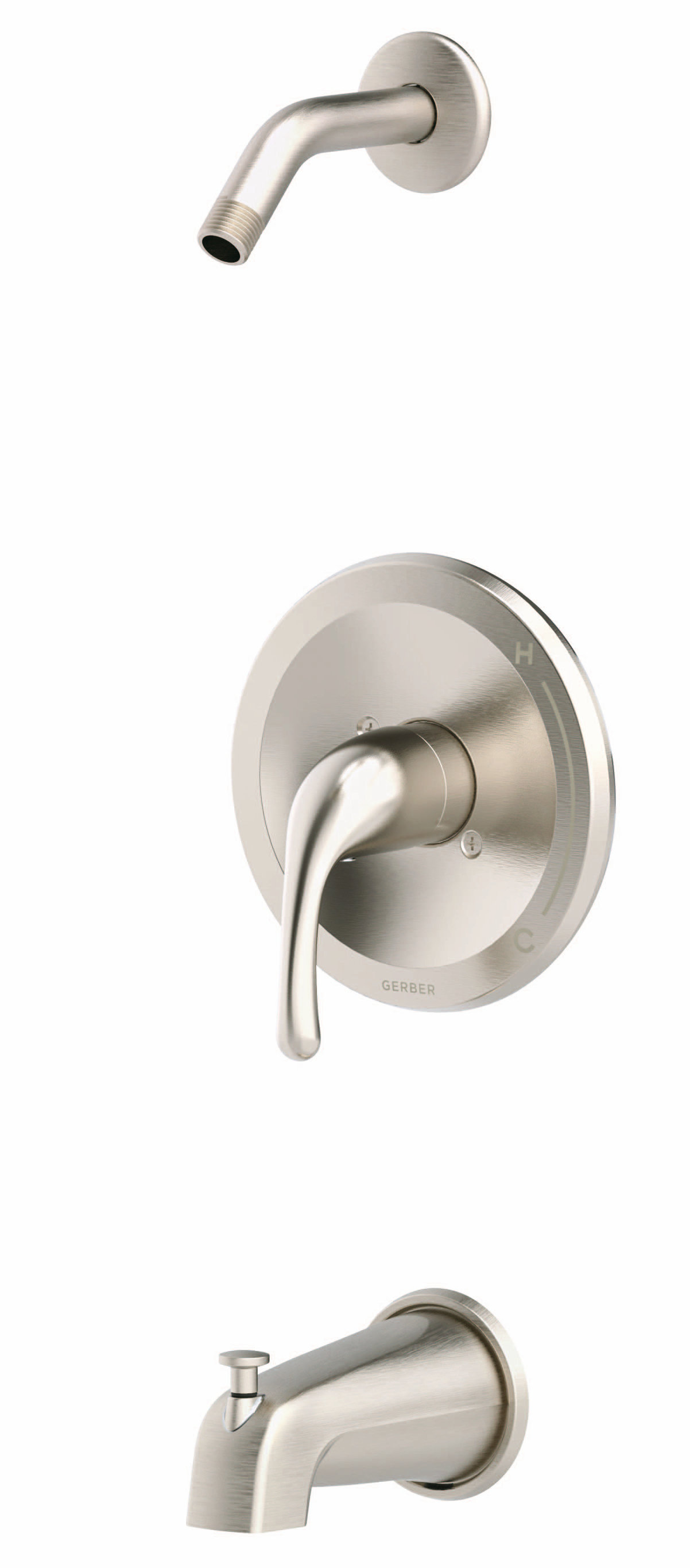 Gerber Maxwell Tub and Shower Faucet | Wayfair