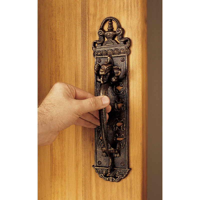 Design Toscano Durley House Single Dummy Push/Pull Plate & Reviews ...