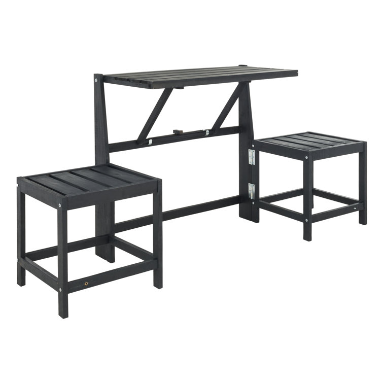 Winston Porter Overstreet Wooden Convertible Bench & Reviews | Wayfair