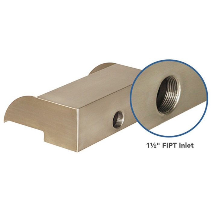 Atlantic Water Gardens Stainless Steel Scupper | Wayfair