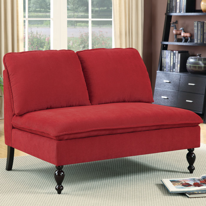 Alcott Hill® Parkes 50'' Upholstered Settee & Reviews | Wayfair