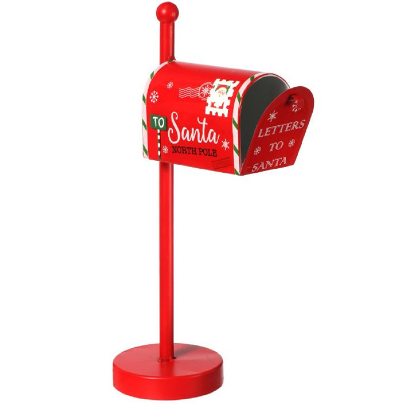 The Holiday Aisle® Christmas Santa's Mailbox & Reviews | Wayfair