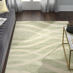 Wayfair | Abstract Green Area Rugs You'll Love in 2022