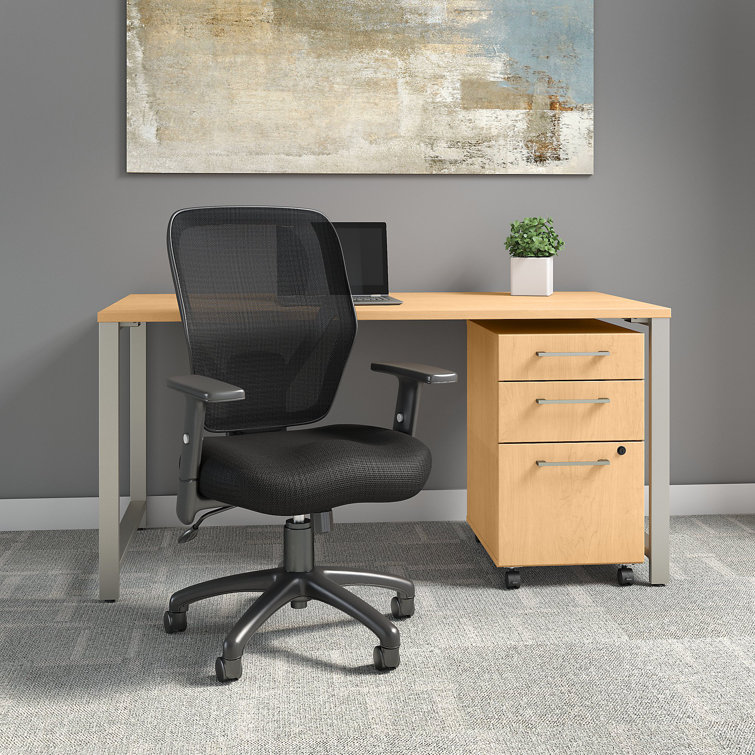 Bush Business Furniture 3 Piece Rectangular Computer Desk Office Set ...