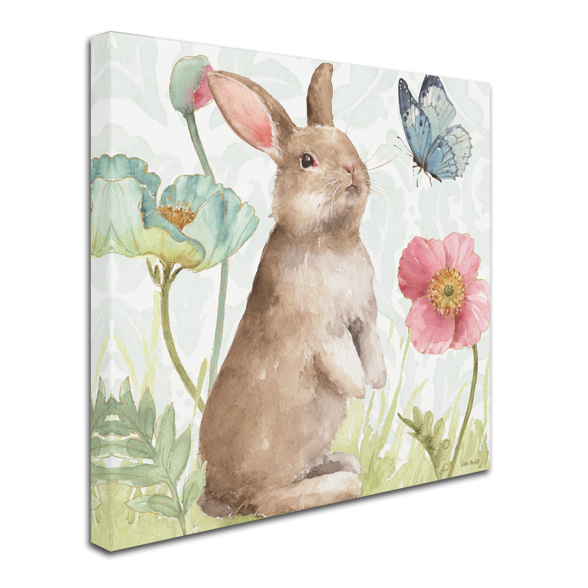 August Grove® Spring Softies Bunnies II by Lisa Audit - Wrapped Canvas ...