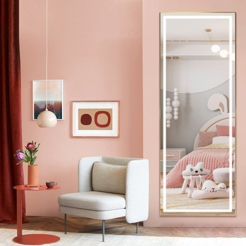 WESTINUS Rectangle LED Metal Wall Mirror | Wayfair