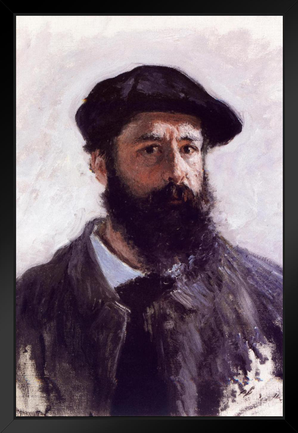 Vault W Artwork Claude Monet Self Portrait With Beret 1886 Art ...