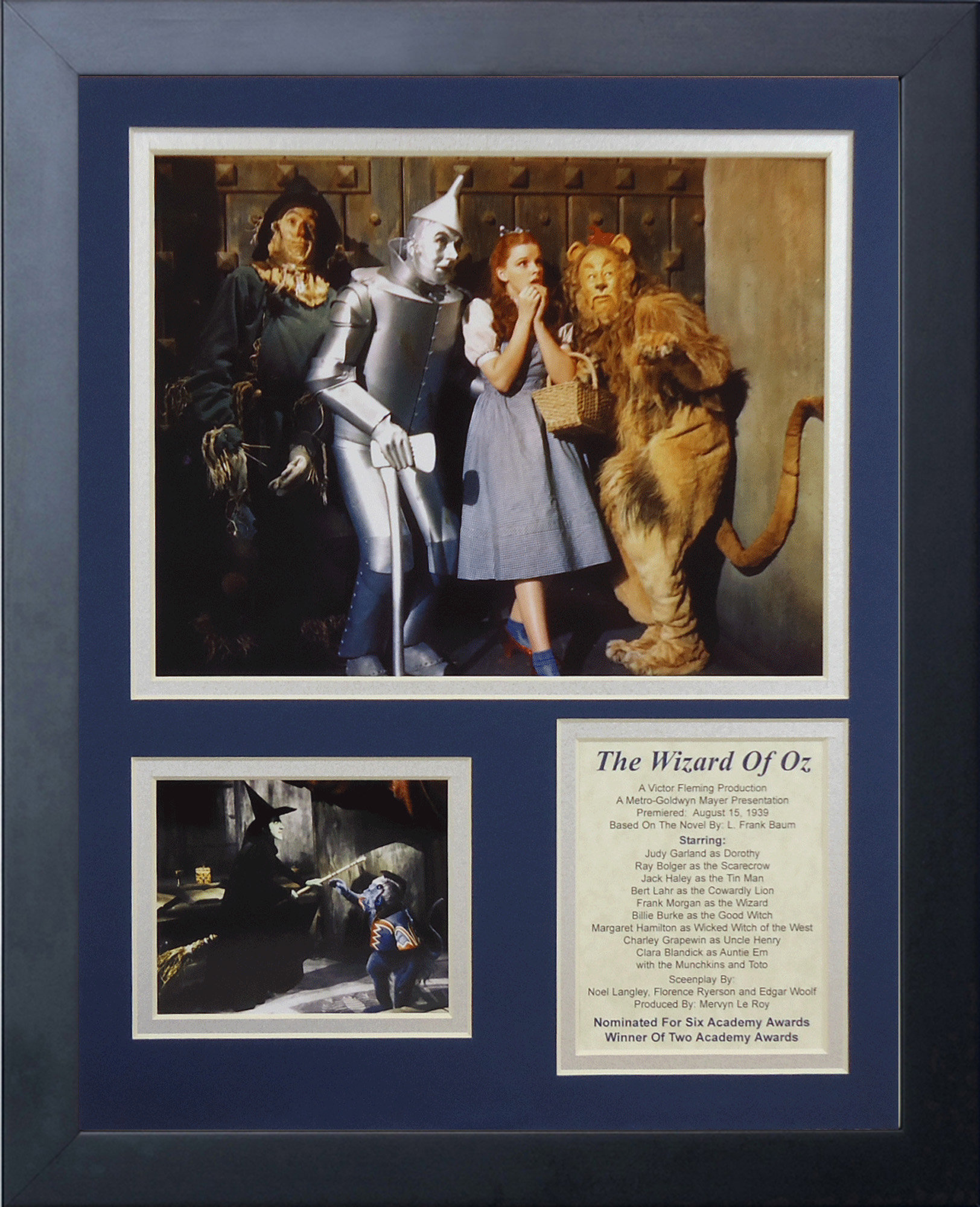 Legends Never Die Wizard Of Oz Picture Frame Memorabilia | Wayfair