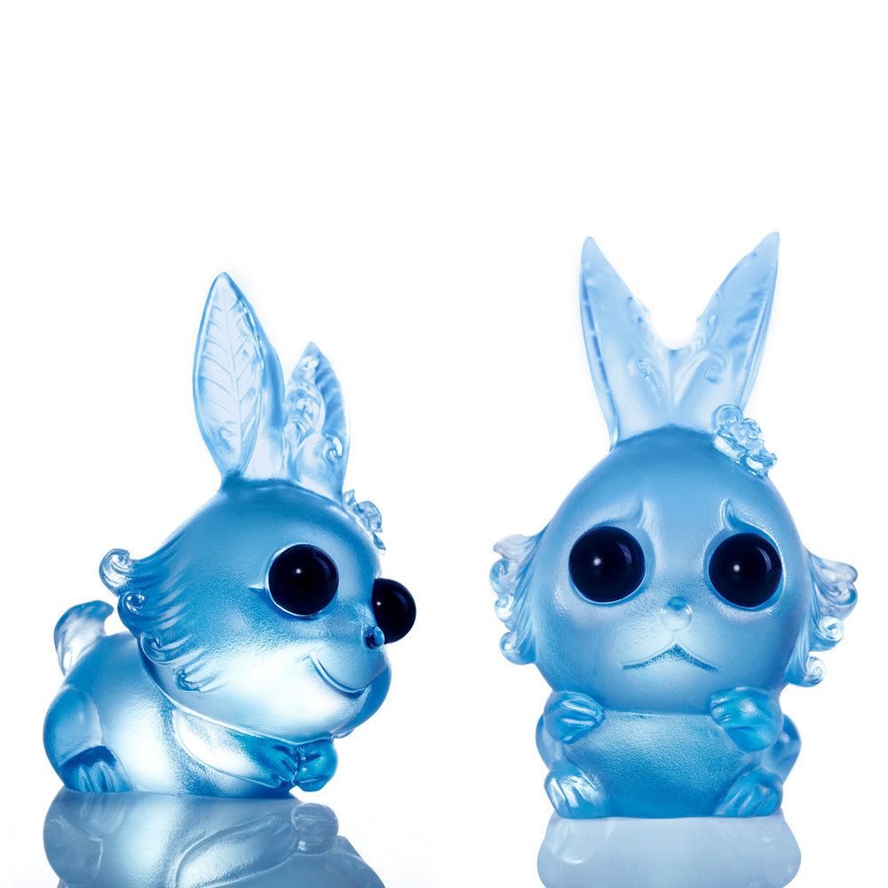 LIULI Crystal Art 2 Piece Crystal Rabbit Set | Wayfair