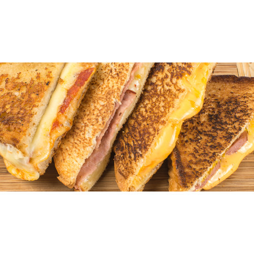 Nostalgia Electrics Nostalgia Grilled Cheese Toaster with Easy-Clean ...