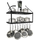 Wall Mounted Pot Racks You'll Love in 2021 | Wayfair
