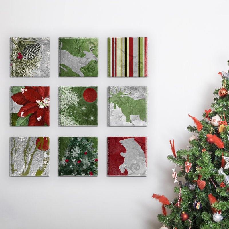 Trendy yet Festive Christmas Wall Decorations - Home Wall Art Decor