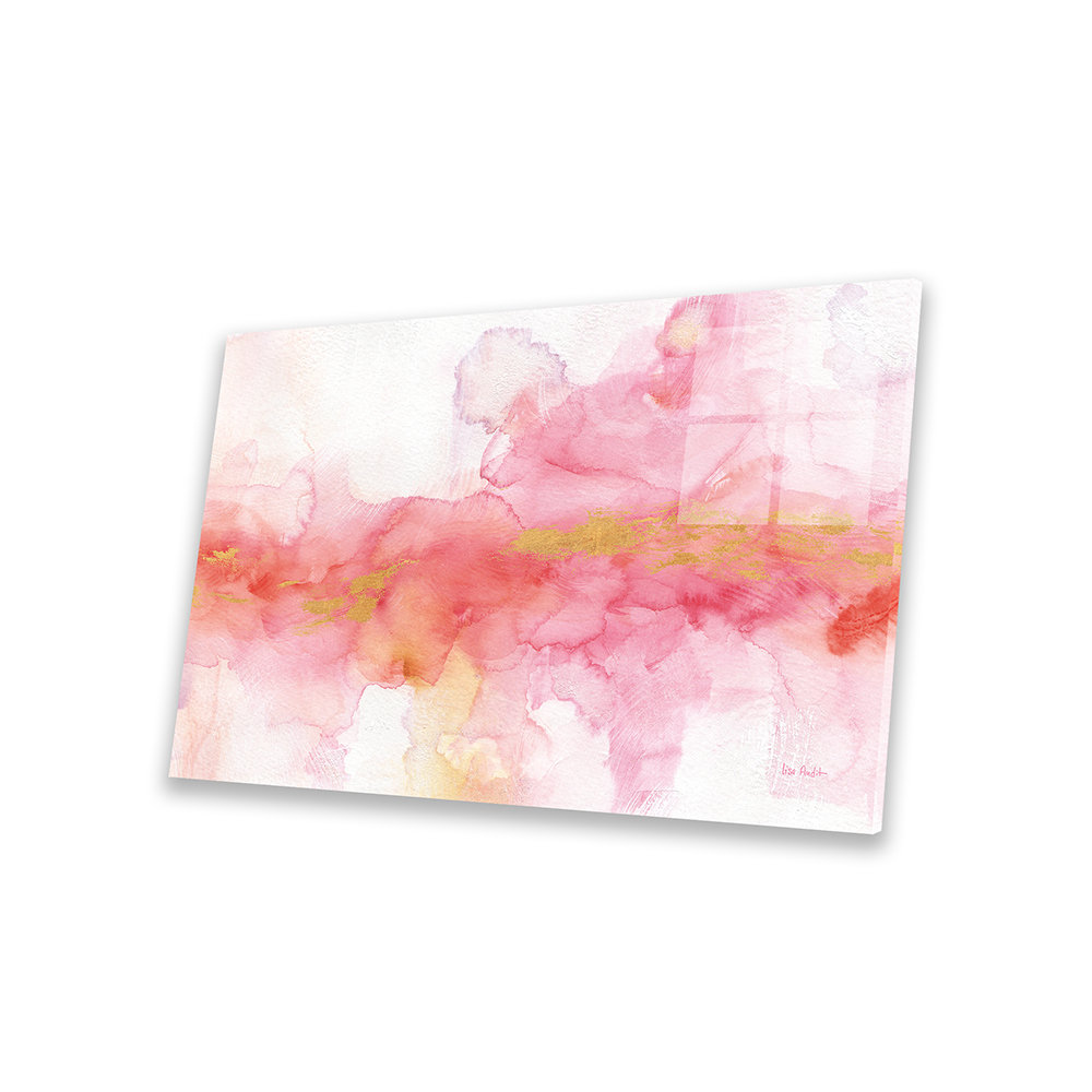 Ivy Bronx Rainbow Seeds Abstract Gold by - Unframed Graphic Art | Wayfair