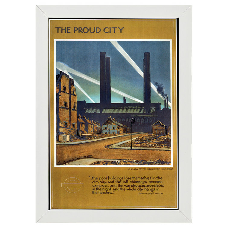 Maturi 1944 Proud City - Picture Frame Advertisements | Wayfair.co.uk