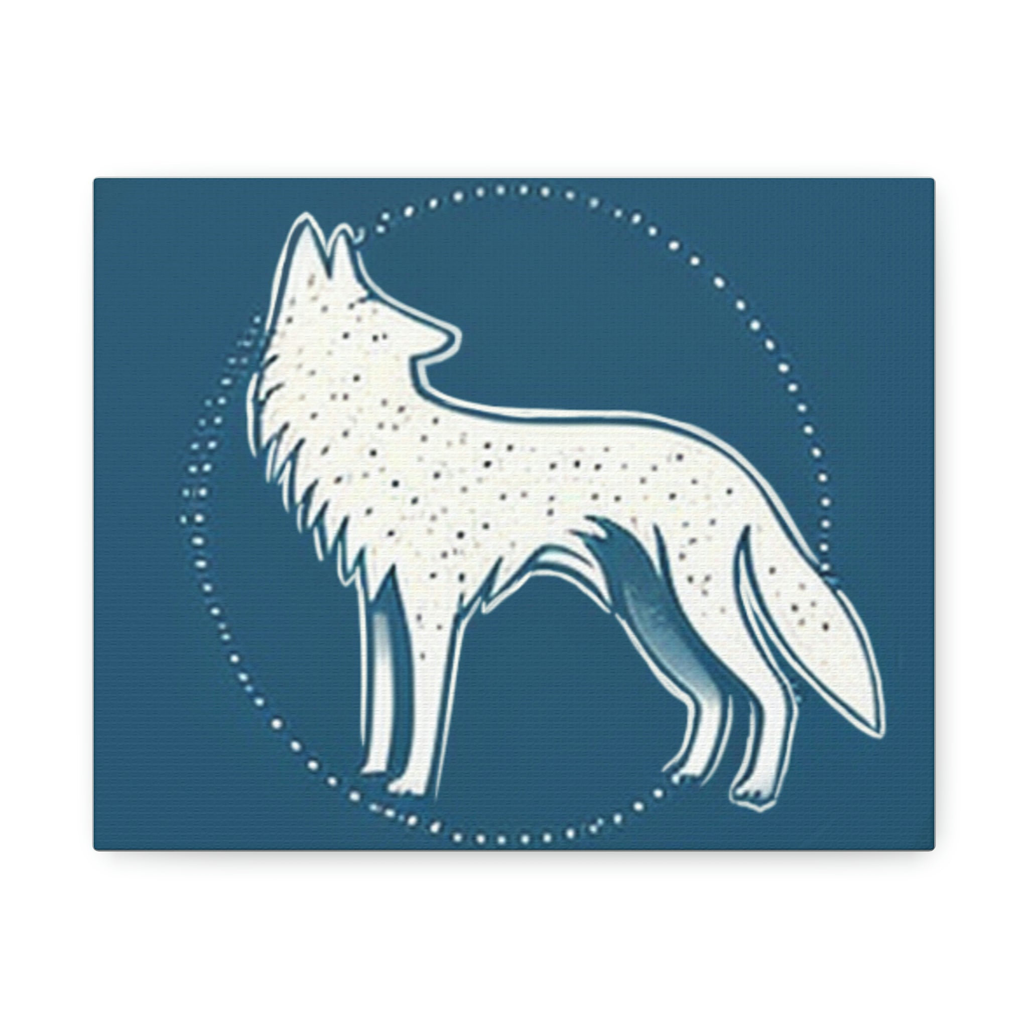 Loon Peak® Wolf by Leonardo Da Vinci - Wrapped Canvas Graphic Art | Wayfair