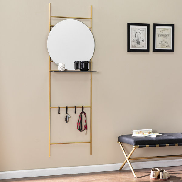 Mercer41 Medhurst Hall and Entry Wall Key Organizer with Key Hooks ...