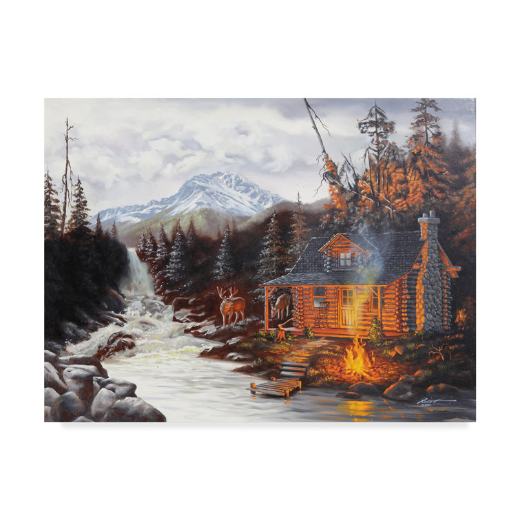 Trademark Art D. Rusty Rust Gone Fishing by D. Rusty Rust - Print on ...