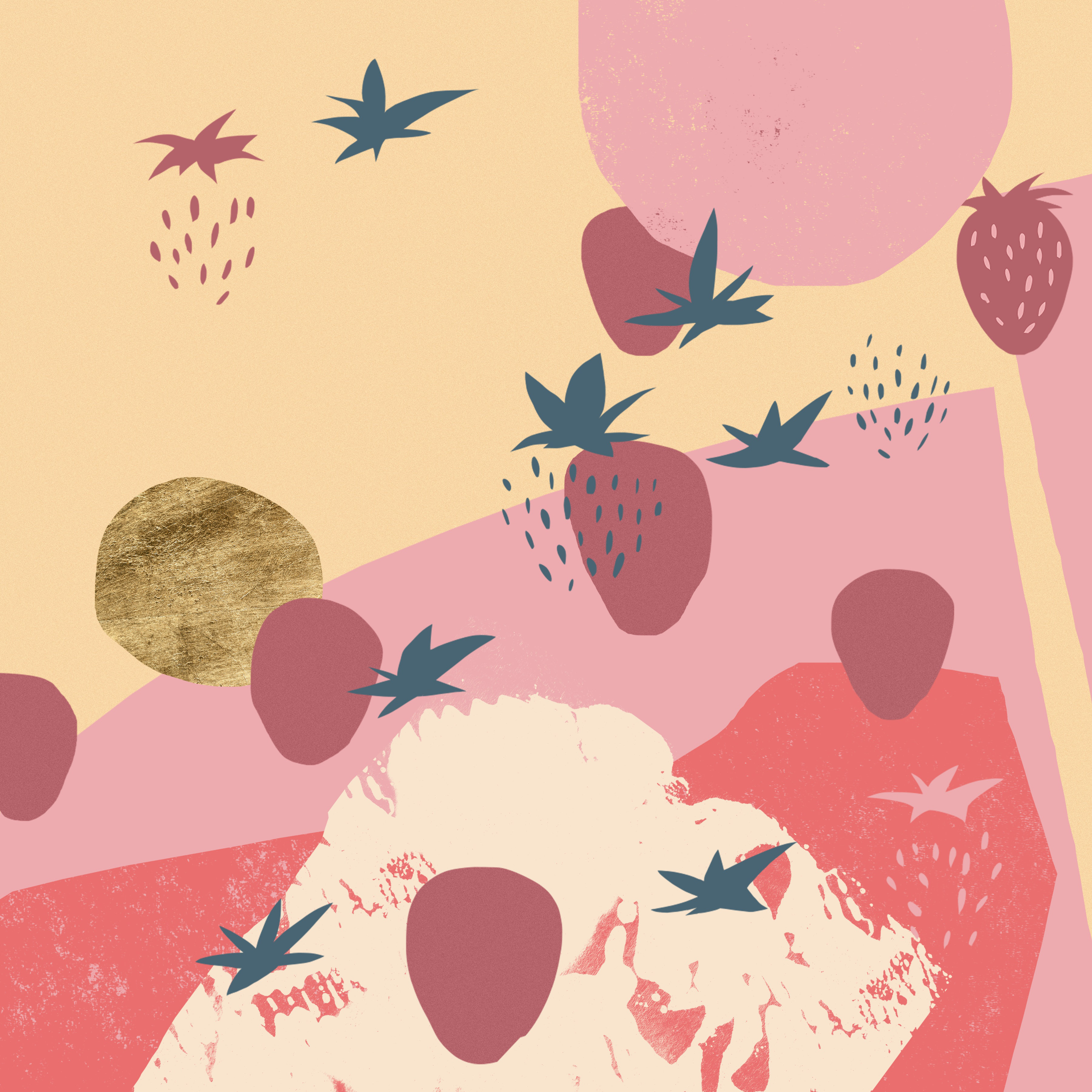 Everly Quinn Shortcake I by Jacob Green - Wrapped Canvas Painting | Wayfair