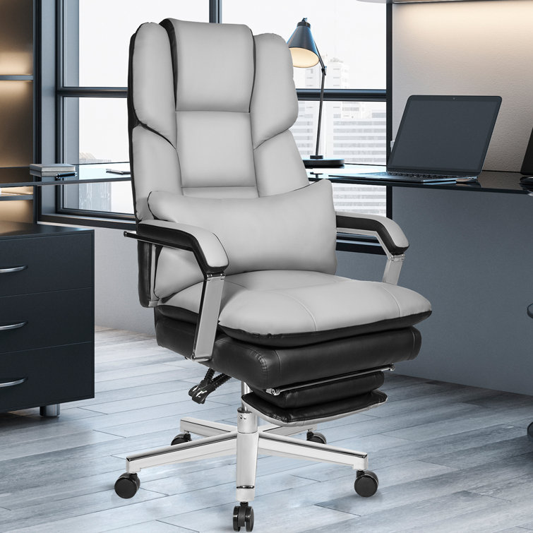 Hokku Designs Cranbrook Big and Tall Ergonomic Reclining Executive ...