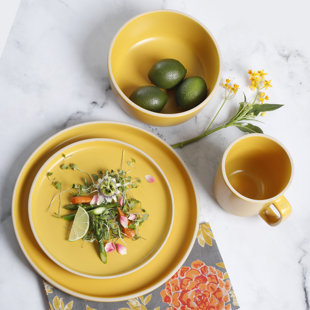 Wayfair | Yellow Dinnerware & Dishes| Up to 65% Off Until 11/20 | Wayfair