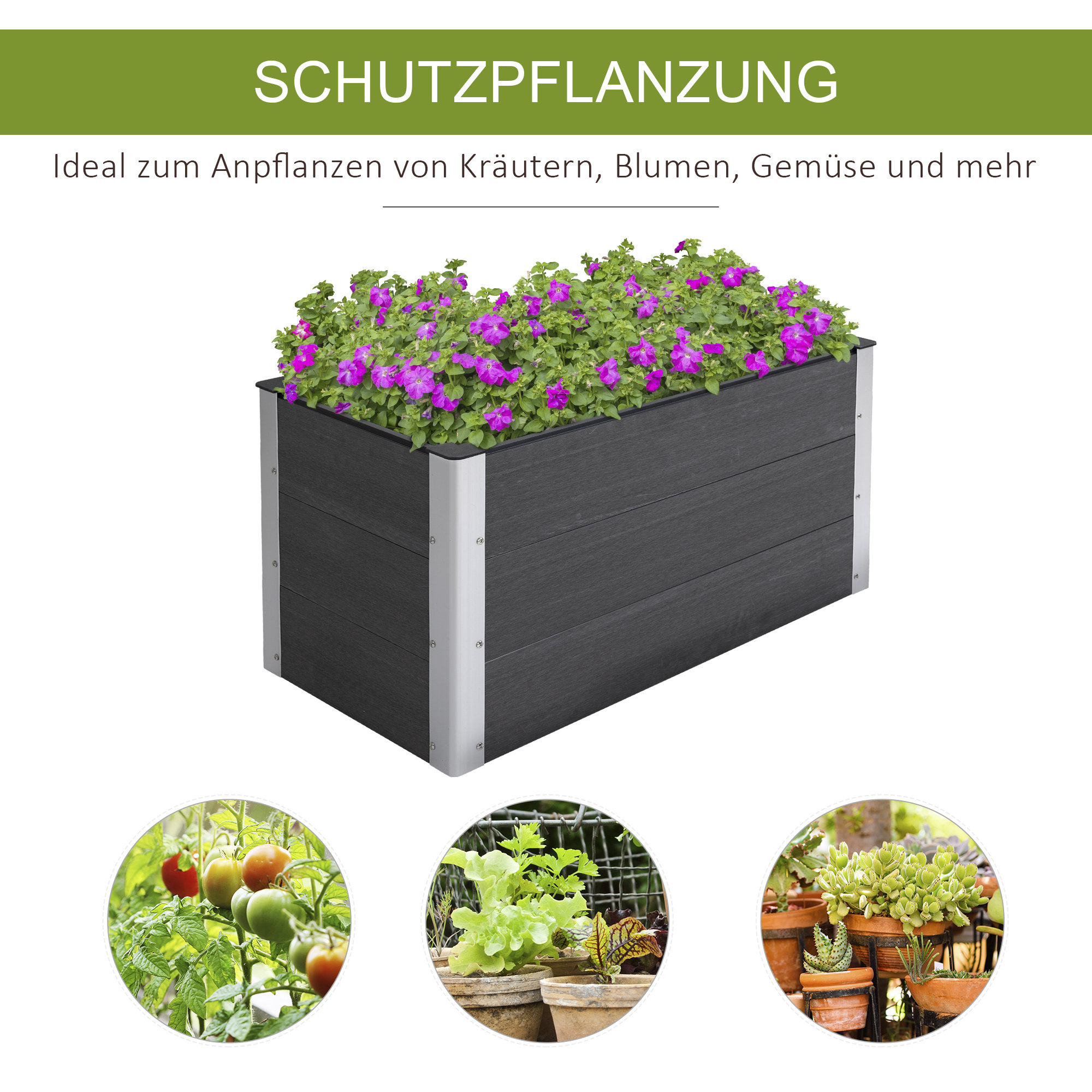 Freeport Park Plastic Planter Box & Reviews | Wayfair.co.uk