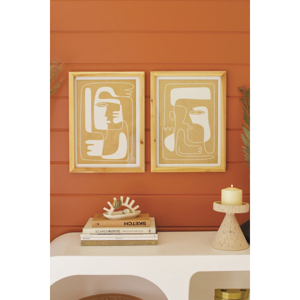 Orren Ellis 2 Piece Graphic Art Set | Wayfair