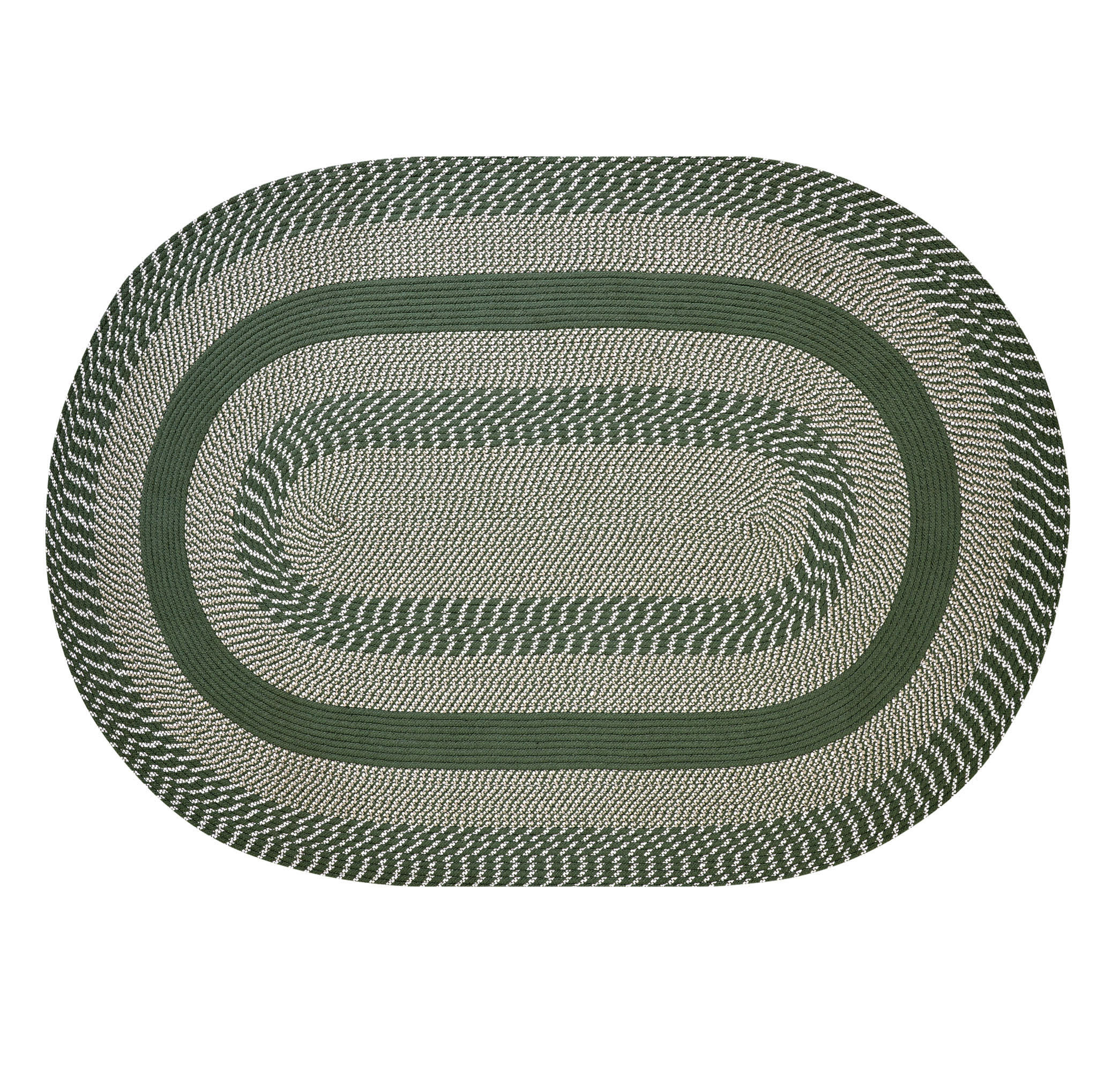 August Grove® Rockridge Geometric 100% Polypropylene Indoor Braided ...