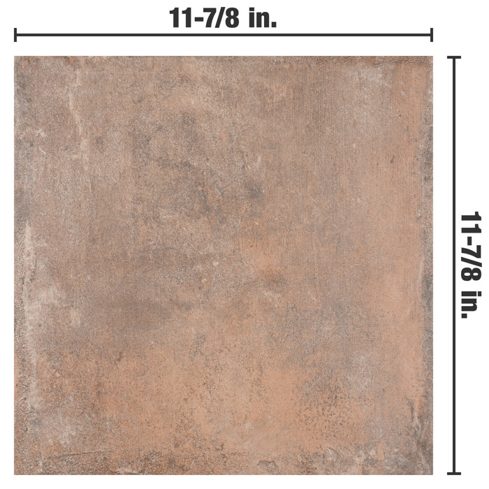 Merola Tile Cazorla 12" x 12" Porcelain Singular Wall Tile | Wayfair
