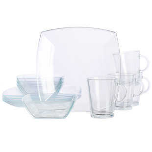 Wayfair | Glass Dinnerware Sets| Up to 65% Off Until 11/20 | Wayfair
