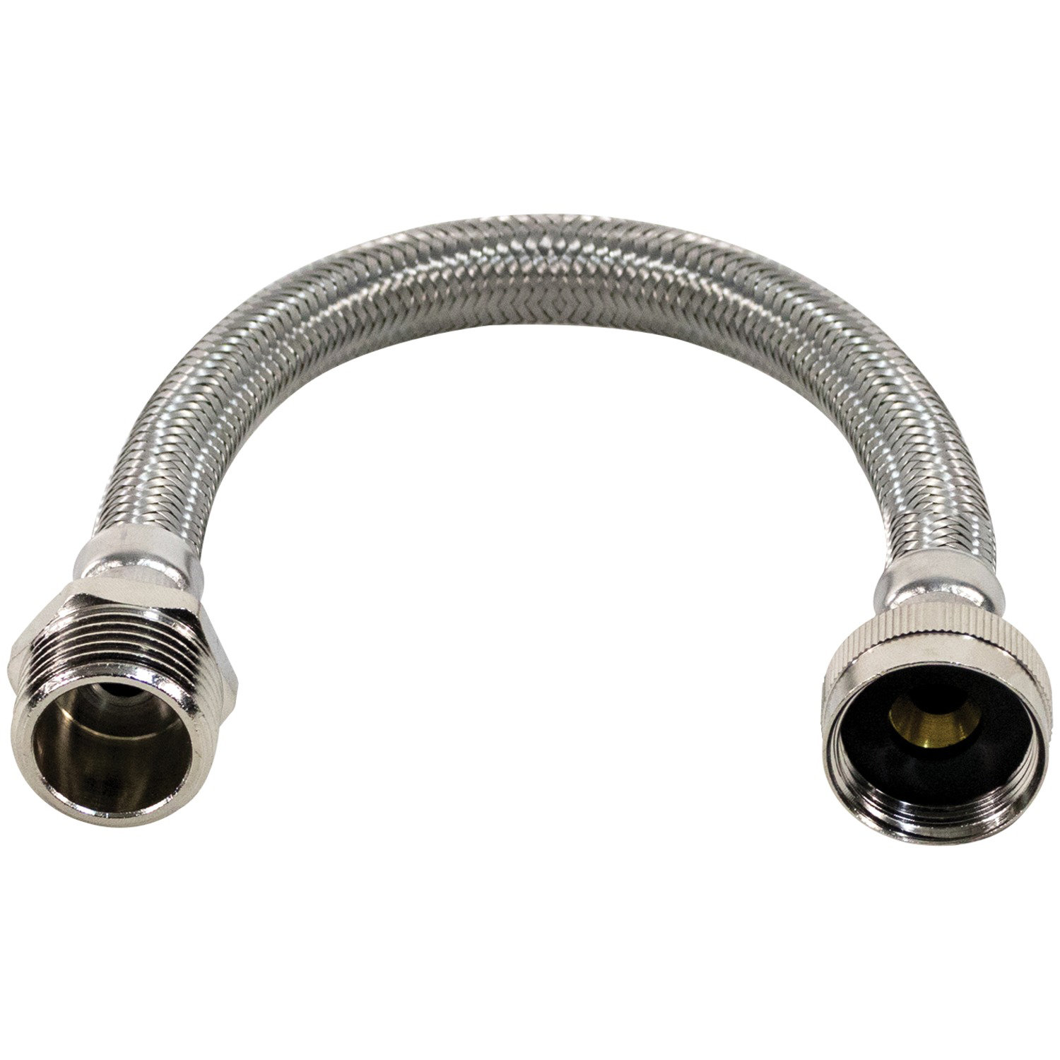 Certified Appliances Braided Stainless Steel Water-Inlet Connector ...