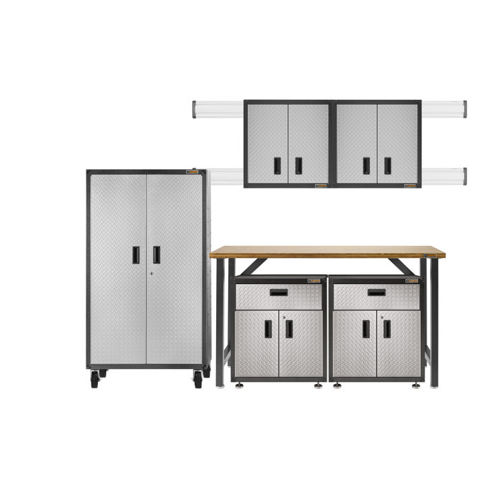 Gladiator 66-1/2" Wide Hardwood Modular Workbench & Reviews | Wayfair