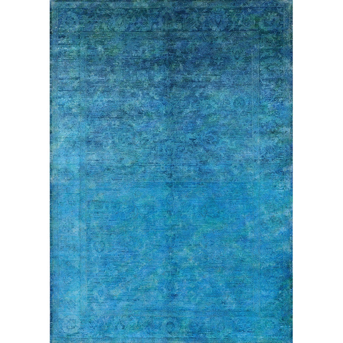 Bungalow Rose Blue Rug | Wayfair