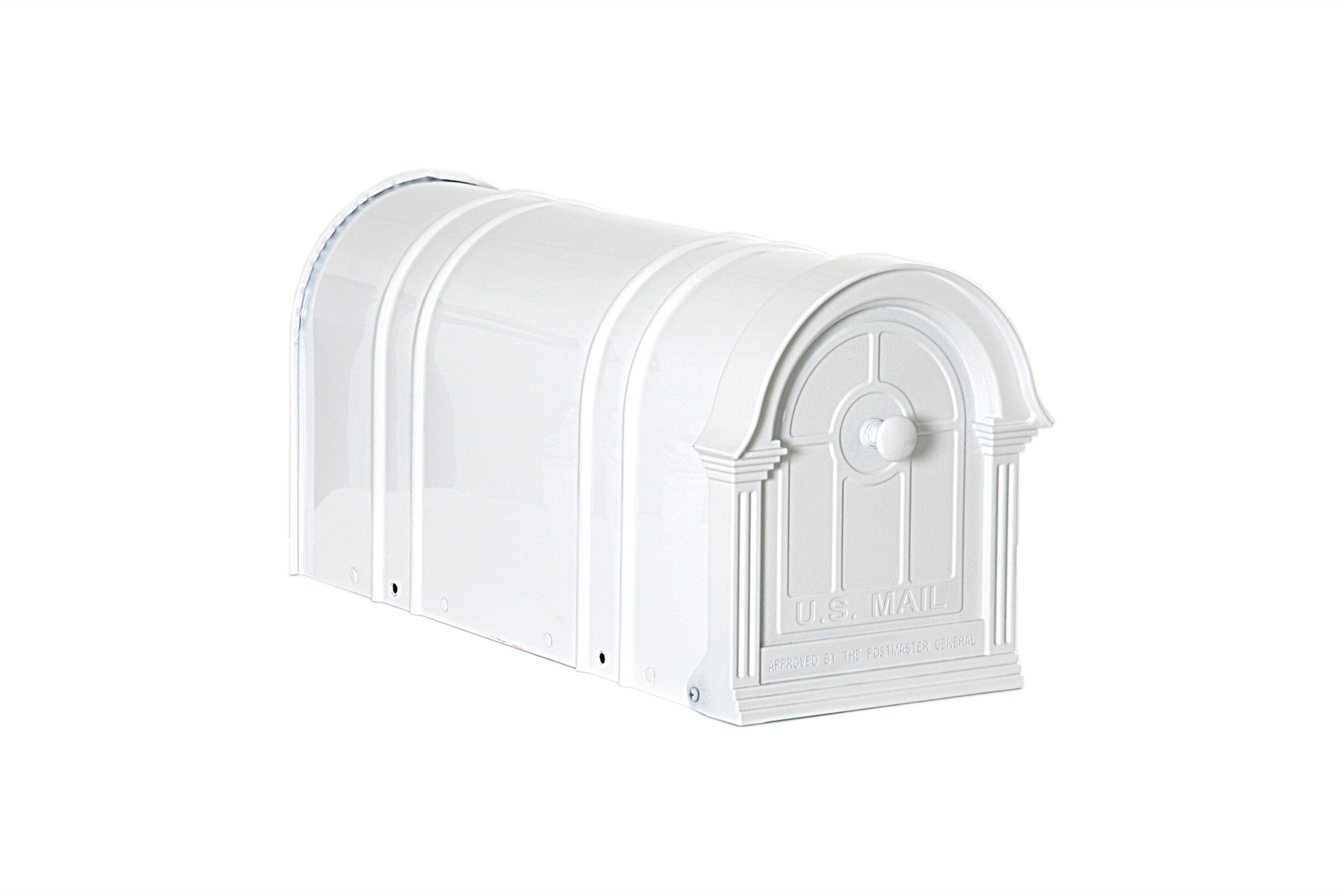 Postal Pro Mailboxes Manchester Post Mounted Mailbox & Reviews | Wayfair