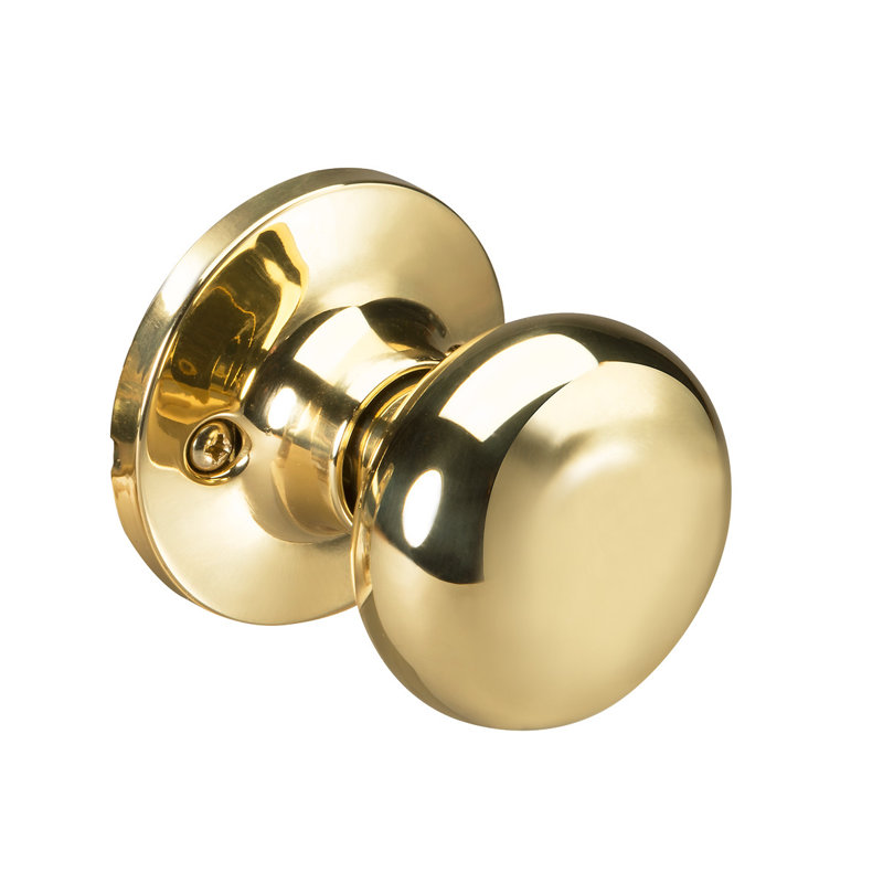 Yale Edge Single Dummy Lock with Sinclair Knob & Reviews | Wayfair.ca