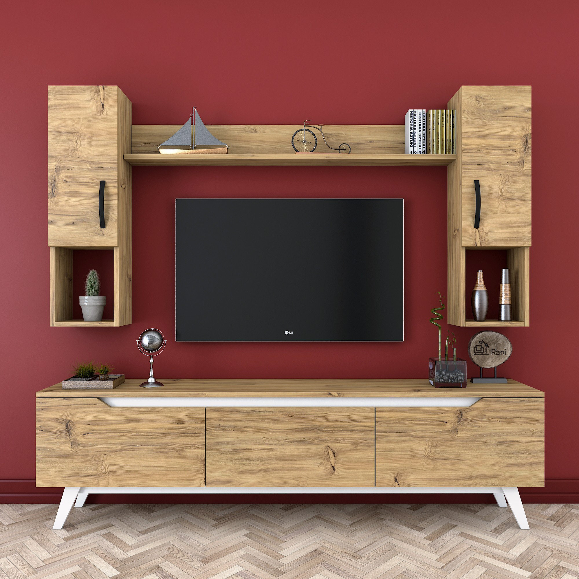 East Urban Home Entertainment Center for TVs up to 55" | Wayfair