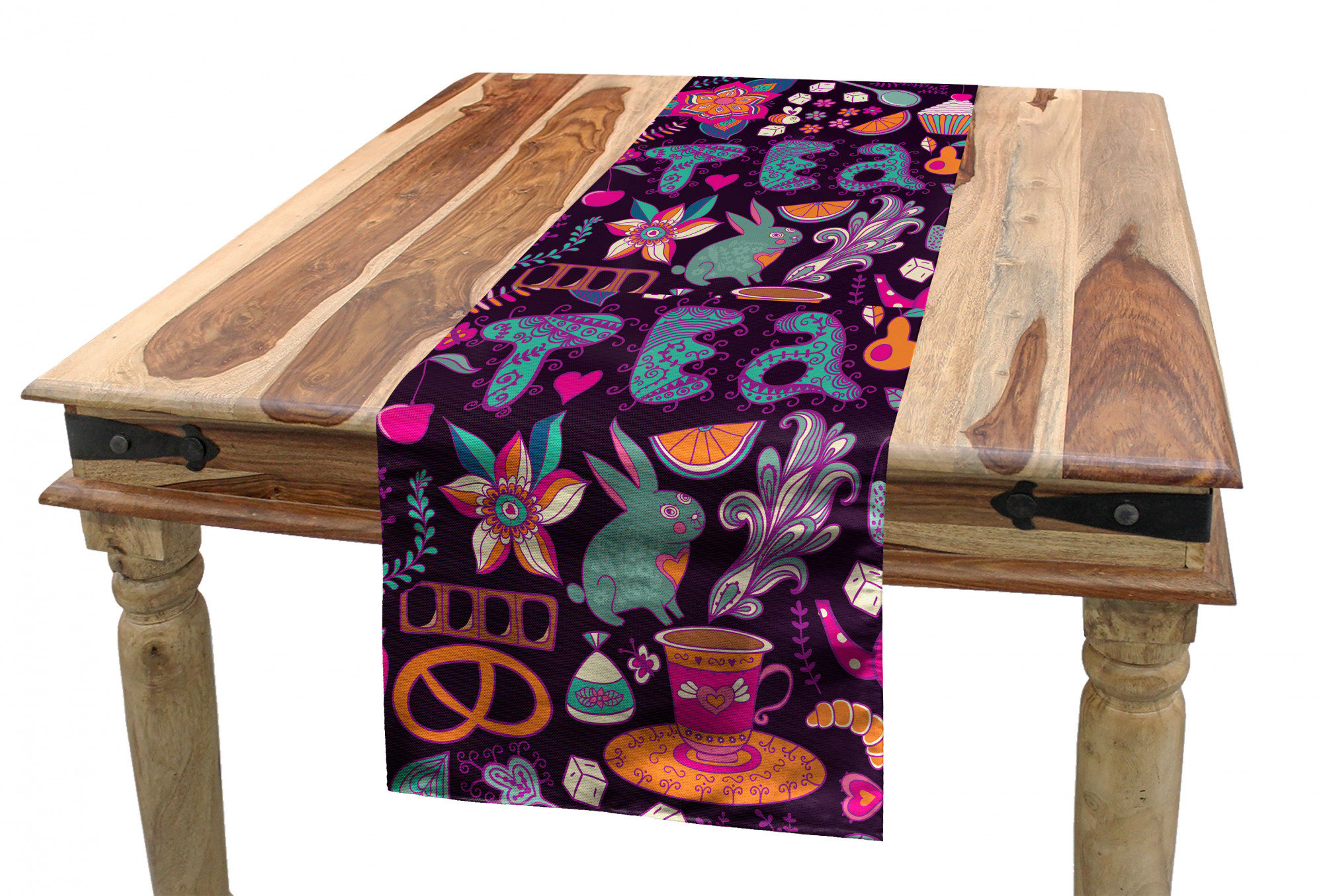 East Urban Home Tea Party Table Runner | Wayfair