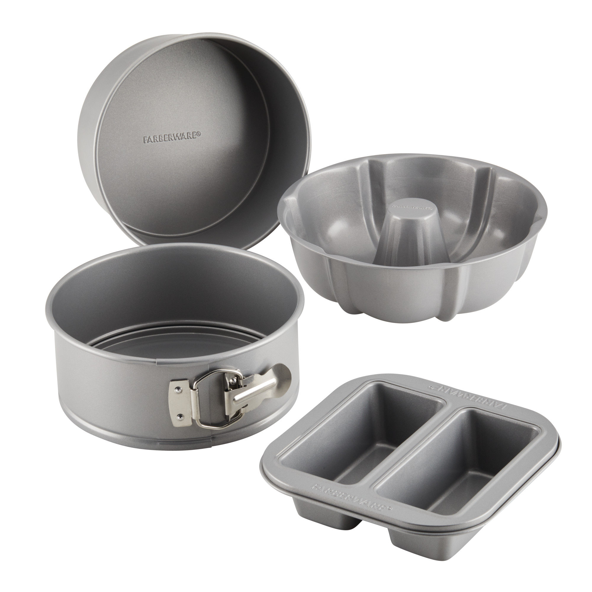 Farberware Specialty Bakeware Nonstick Pressure Cookware Bakeware Set ...