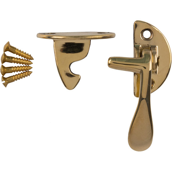 UNIQANTIQ HARDWARE SUPPLY Flush Right Cabinet Door Lever Latch and ...