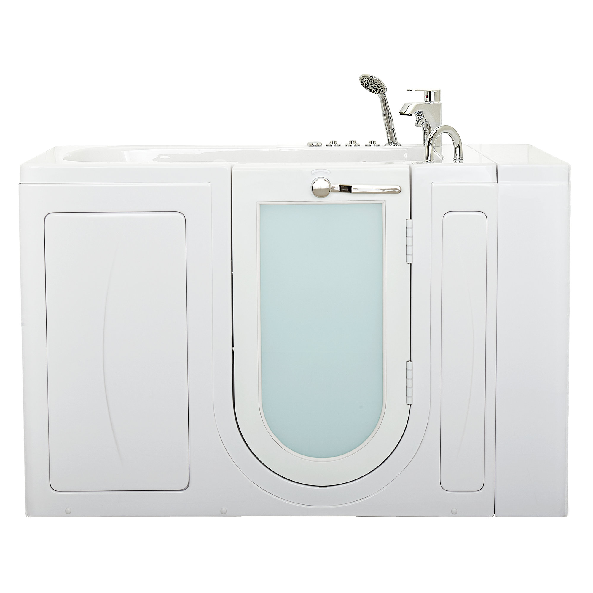 Ella Walk In Bath Ella Monaco 32"X52" Acrylic Air And Hydro Massage And ...