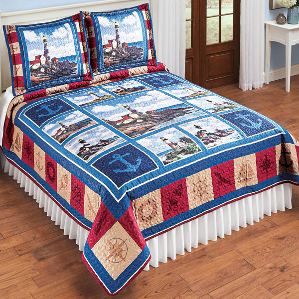 Lighthouse Quilt | Wayfair