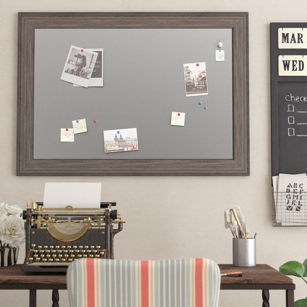 Laurel Foundry Modern Farmhouse Magnetic Wall Mounted Magnetic Board ...
