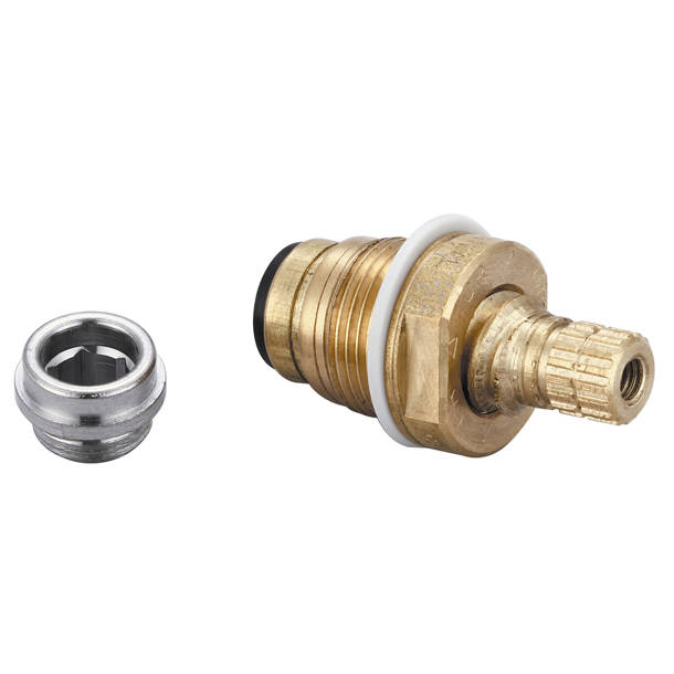 Central Brass Lever Laundry Cold and Hot Faucet Handles with Screws ...